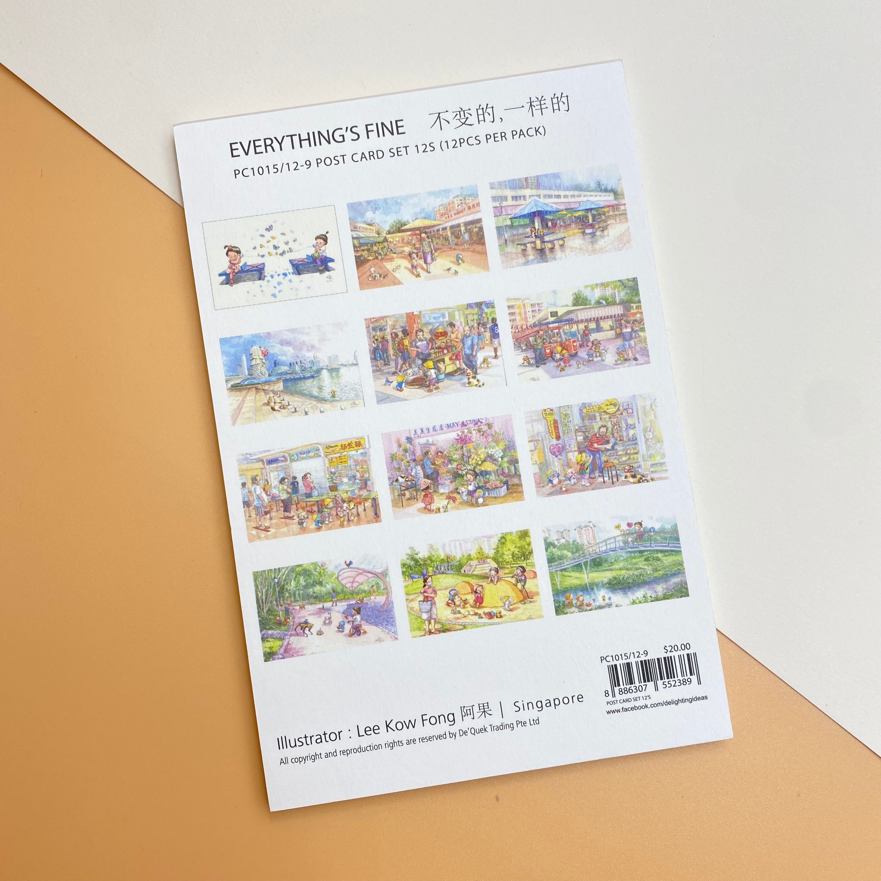 Everything's Fine Postcard Set – Independent Market