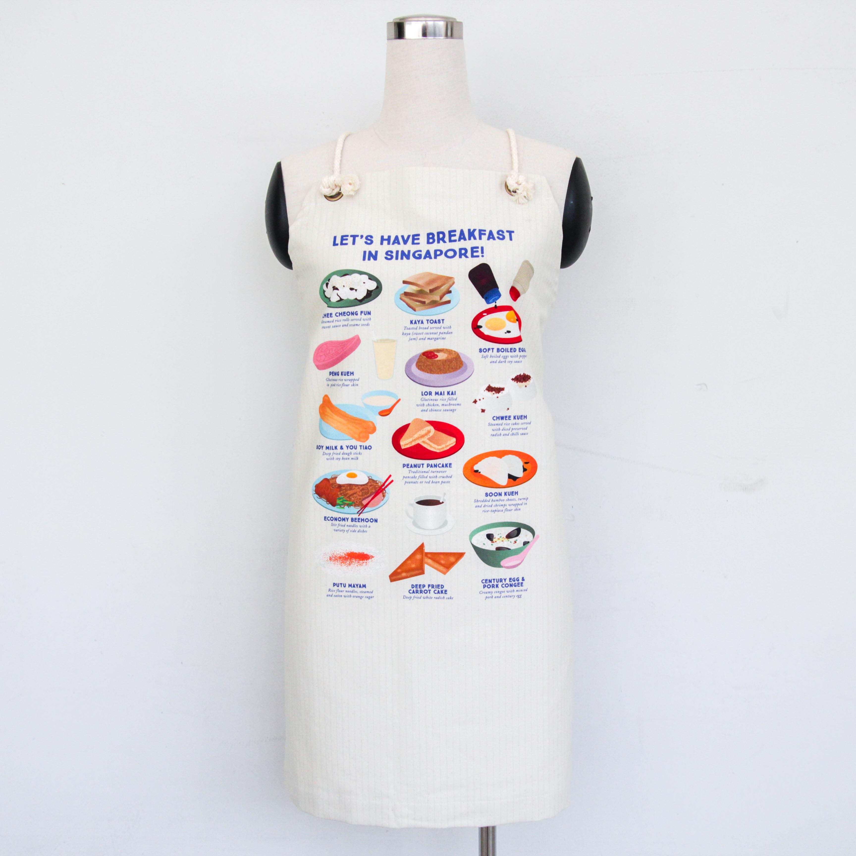 Hawker Series | Singapore Breakfast Apron – Independent Market